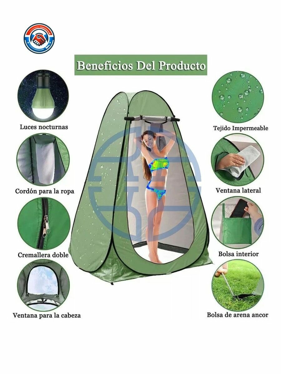 Высокая автоматическая палатка-тент для душа и туалета, зеленая, быстрая установка, водостойкий Oxford, окно и вентиляция, удобная рыболовная кемпинговая кабинка для семейного отдыха