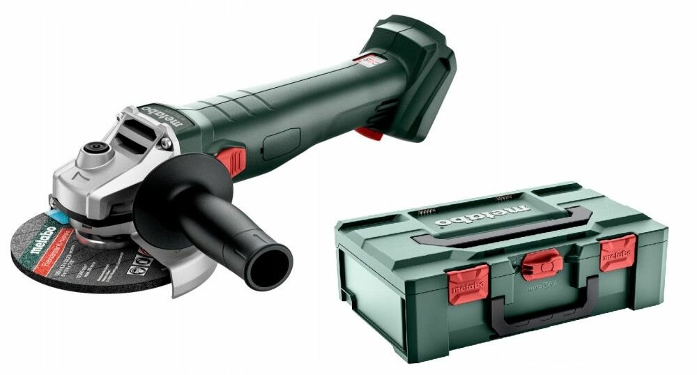 Угловая шлифмашина аккумуляторная Metabo W 18 7-125 (602371840) без акб и ЗУ
