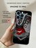 Чехол на Apple iPhone 13 Pro / Айфон 13 Про с принтом "Красная маска самурая"