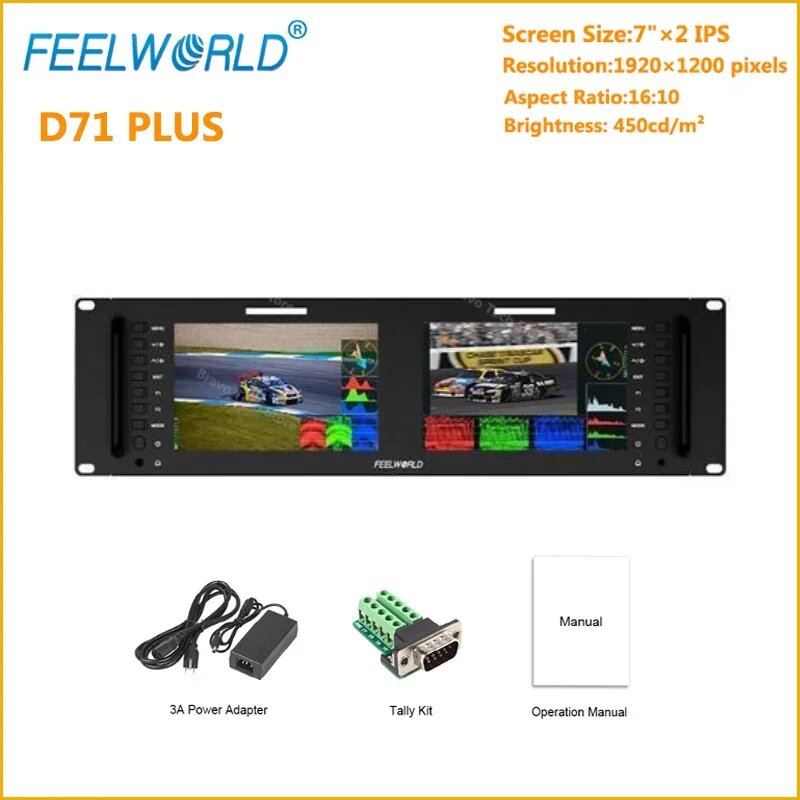 FEELWORLD D71 PLUS 7-дюймовый монитор D71 PLUS SDI HDMI