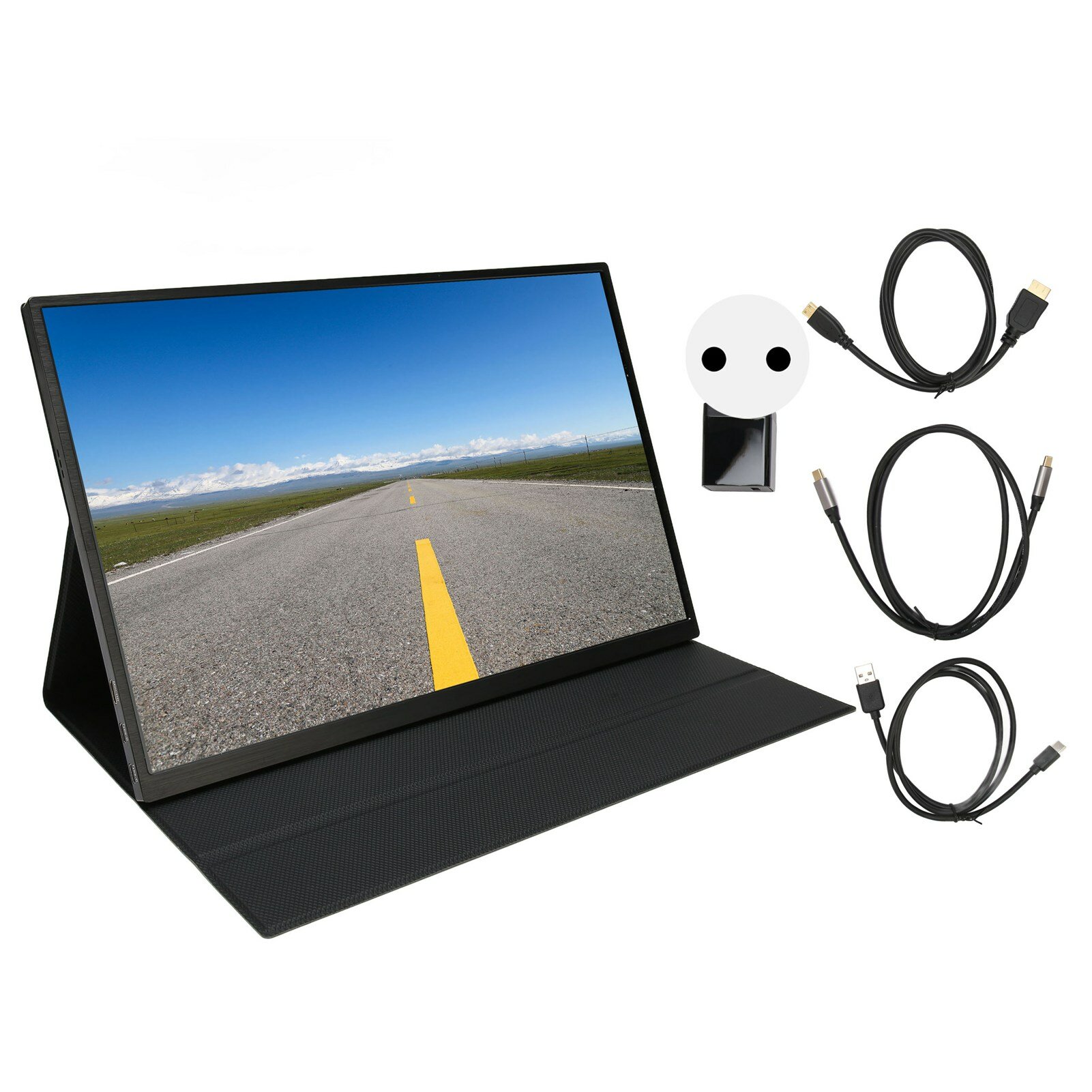 Портативный монитор 16 дюймов 25K IPS FHD HDR Type C вилка EU