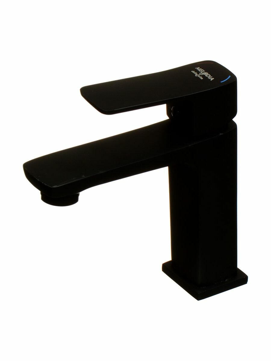 Melodia Della Vita Смеситель умывальник MELODIA Etude картридж д.25мм MDV30020bk без гибкой подводки черный