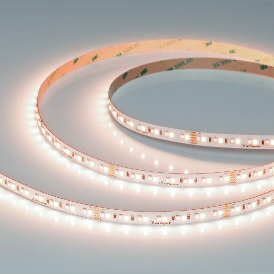 Светодиодная лента Arlight RT-A168-10mm 24V RGBW-White 20 W/m, IP20, 5m высок. эфф.150 лм/Вт (Упаковка 5 метров)