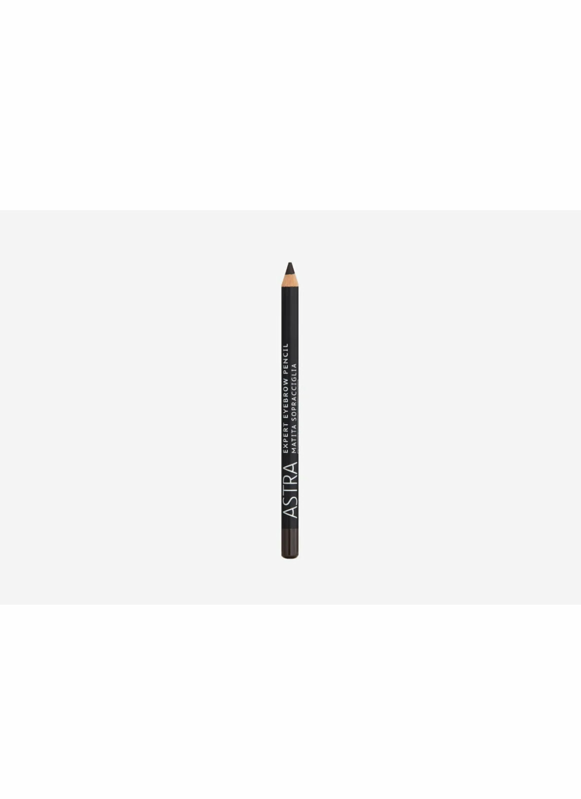 Карандаш для бровей ASTRA EXPERT EYEBROW PENCIL, гипоаллергенный, с щёточкой, ЕВ1