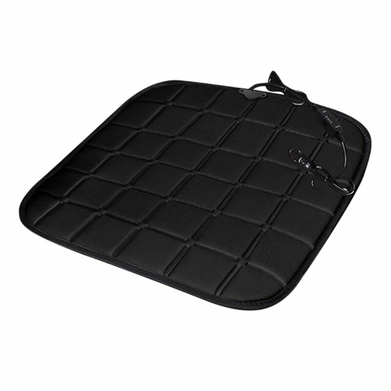 12 В электрические подушки для автомобильных сидений с подогревом зимы, домашний теплый чехол, нагревательный коврик, грелка, подогреватель