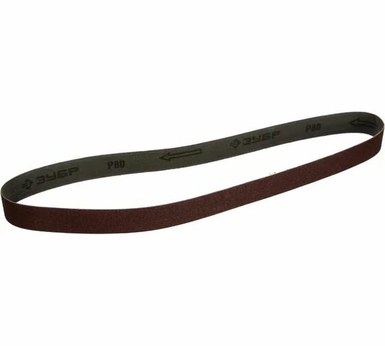 Лента шлифовальная универсальная бесконечная для ЗШС-330 (25х762 мм; Р80; 3 шт.) Зубр 35547-080