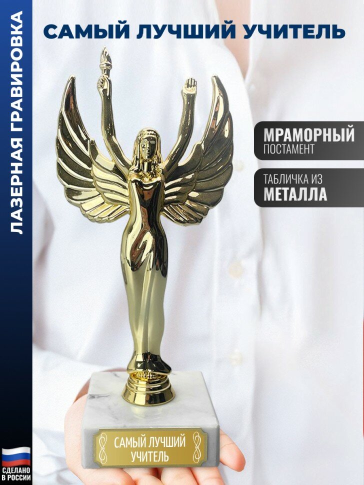 Большая награда "Самый лучший учитель" женщине