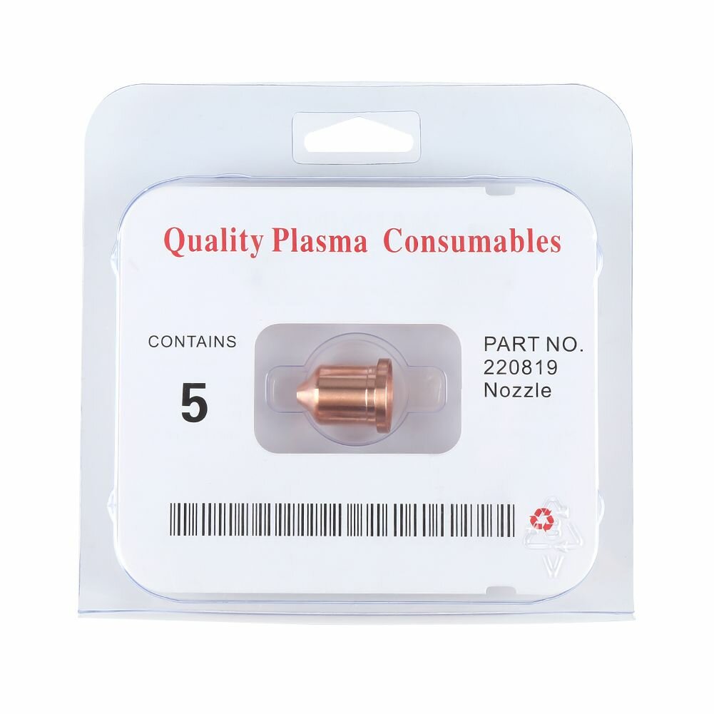 Шт, насадки для плазменной резки, наконечники для горелки, расходные материалы 220819 для станка для резки MAX65