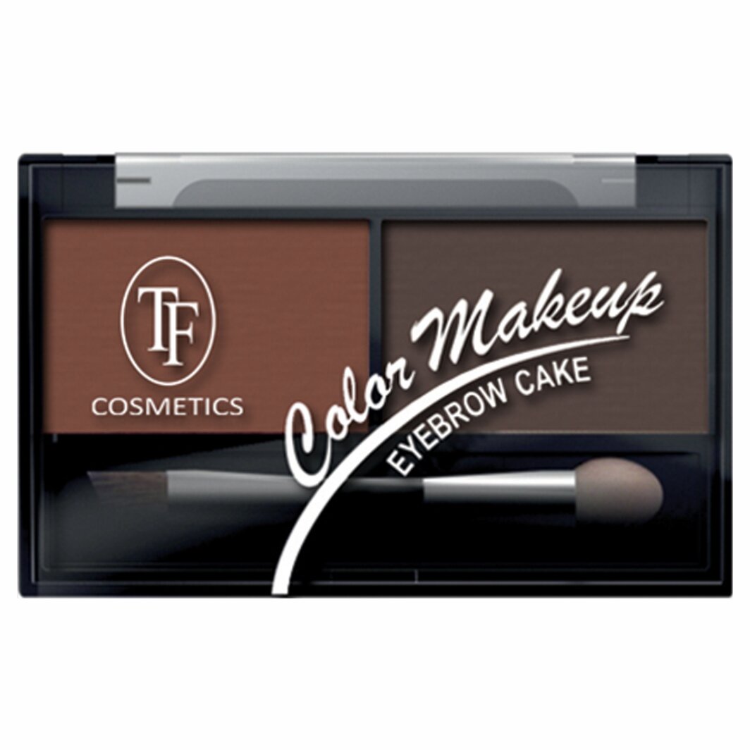 Набор теней для коррекции бровей TF cosmetics Eyebrow Cake, тон 01 Brown/коричневая гамма