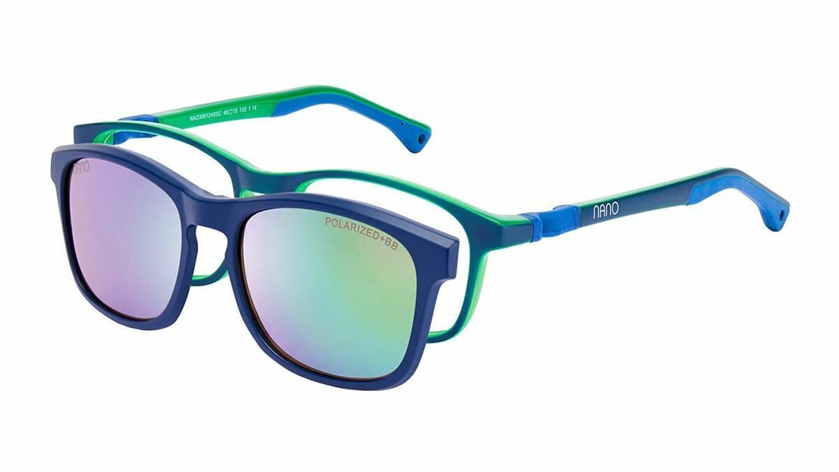 Детские очки для зрения NanoVista Power Up SC NAO3081248 size 48 + Clip-On