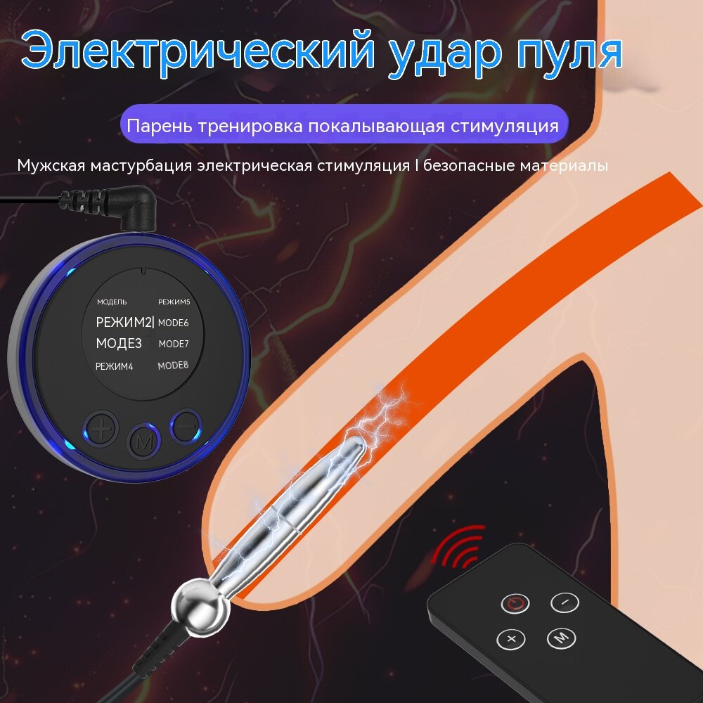 Расширитель уретры для поражения электрическим током