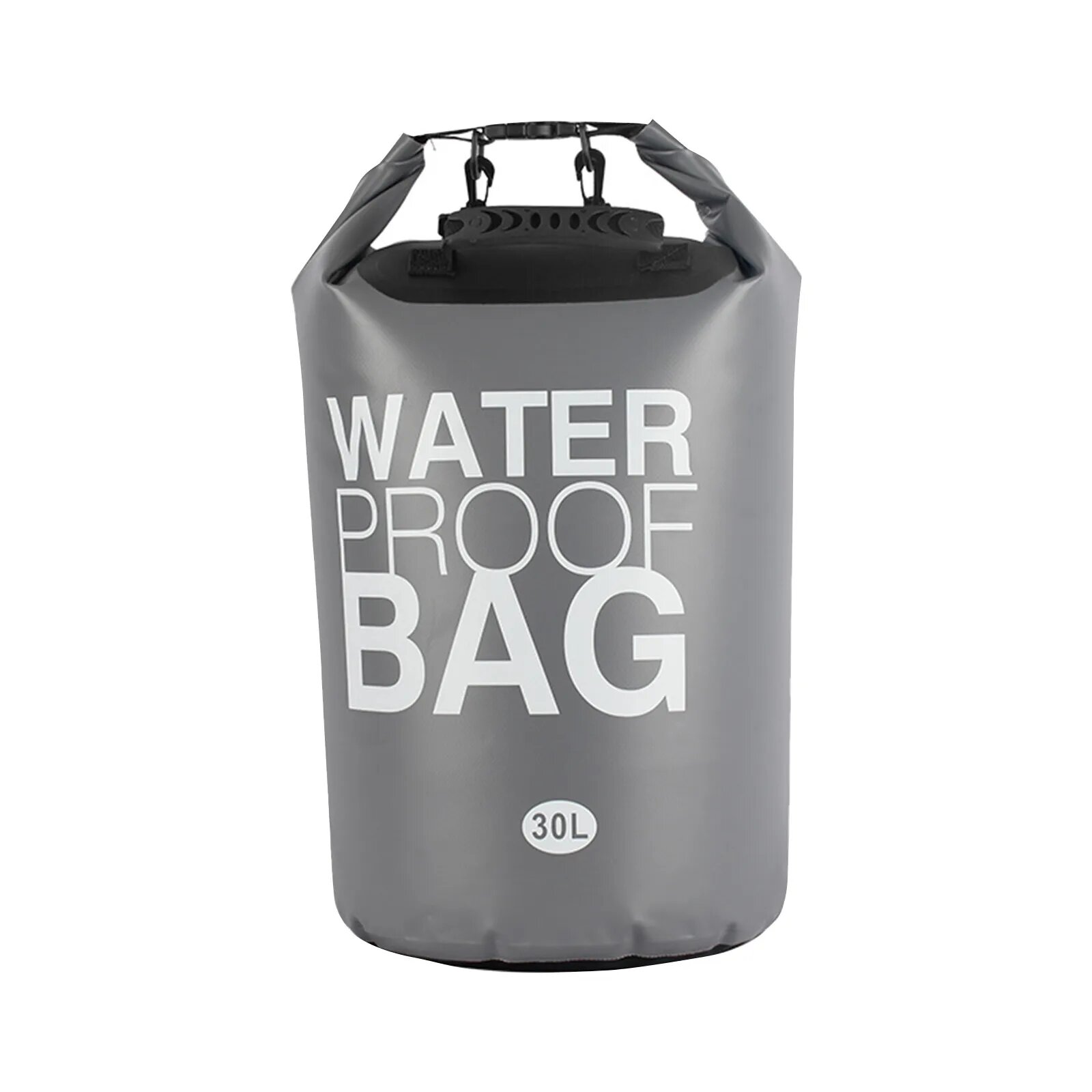 Водонепроницаемый сухой биг-бэг 30 л Roll Top Sack сохраняет снаряжение сухим для рафтинга, катания на лодках, плавания, кемпинга, рыбалки, водонепроницаемого рюкзака