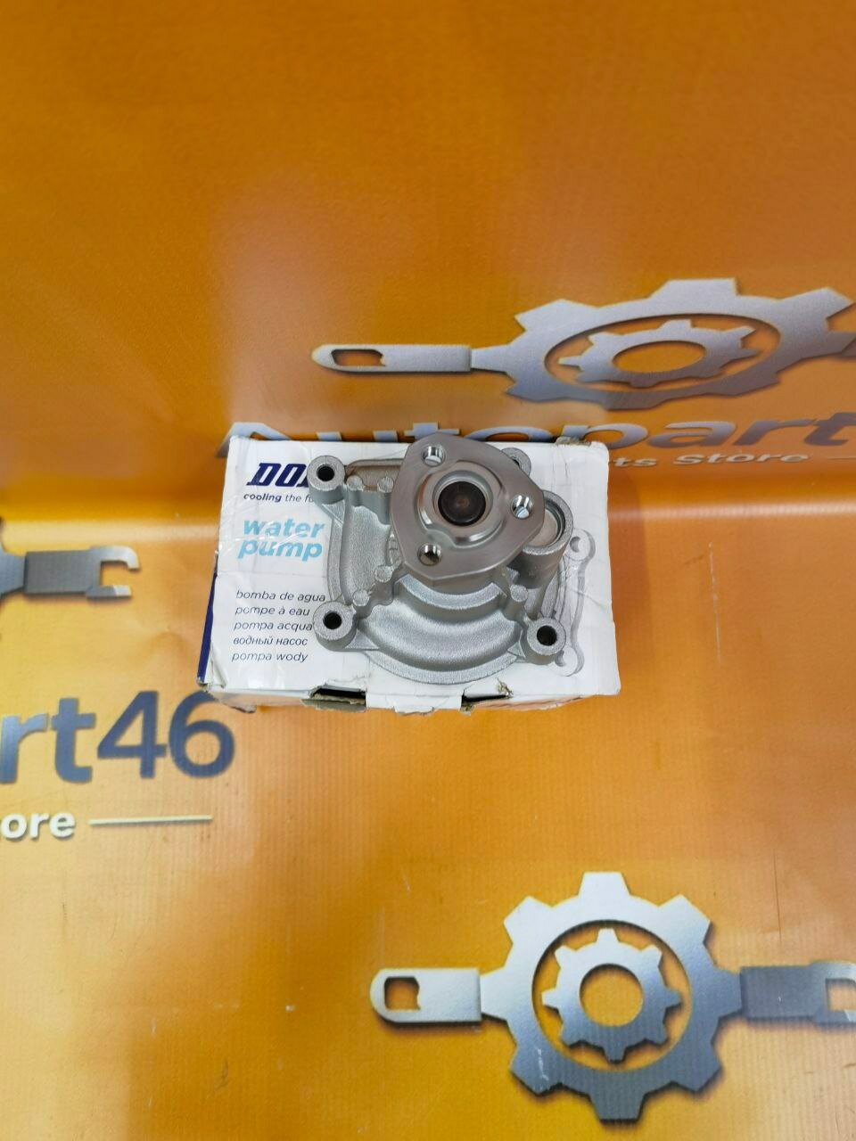 Насос водяной помпа Фольксваген Поло 2011- Шкода Рапид двигатель 1.6 (CFNA)105 л. с. DOLZ Испания