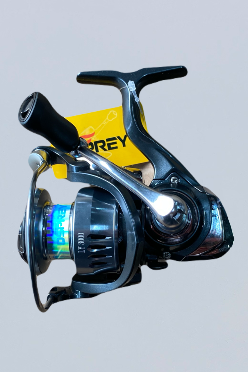 Катушка рыболовная Osprey LY 3000, безынерционная, передний фрикцион, 5+1 подшипников