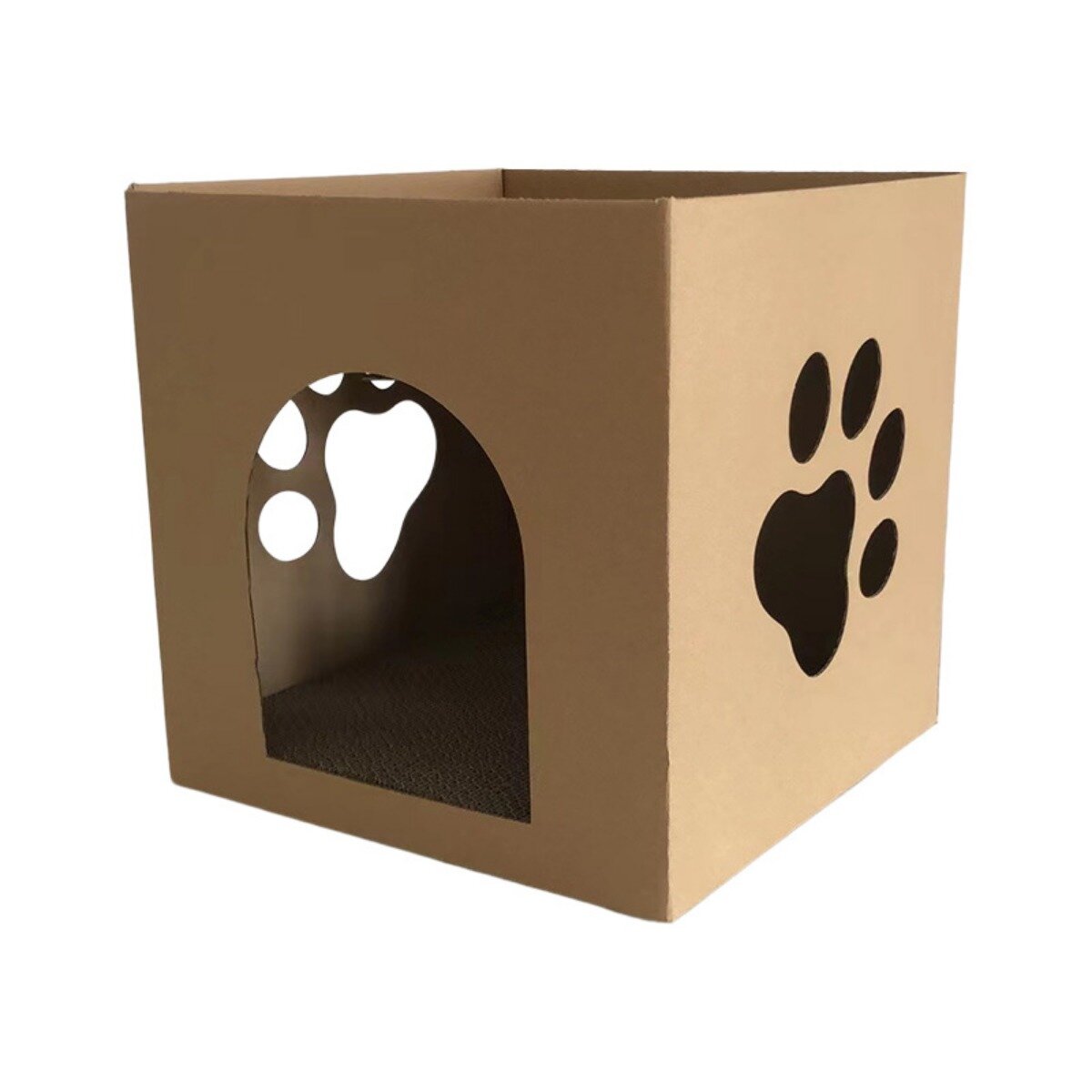 Pet кошка гнездо износостойкий кошка скретч доска устойчивая к царапинам коробка высокой плотности гофрированный