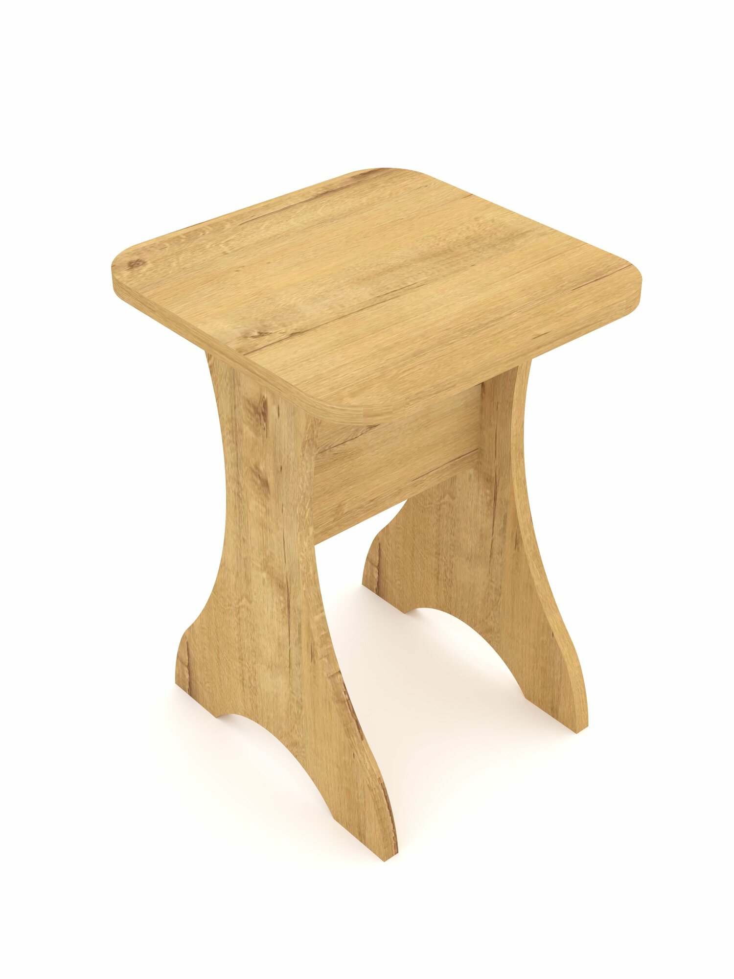 Есэндвич Оливьер Табурет, 32х45х32 см (Дуб Бунратти) для кухни и столовой