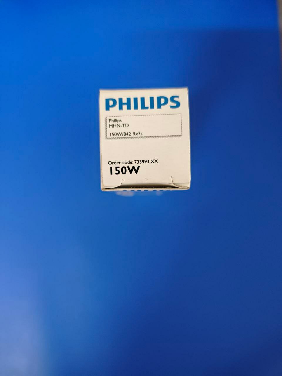 Лампа Philips MHN-TD, цоколь Rx7s, 150 Вт, металлогалогенная