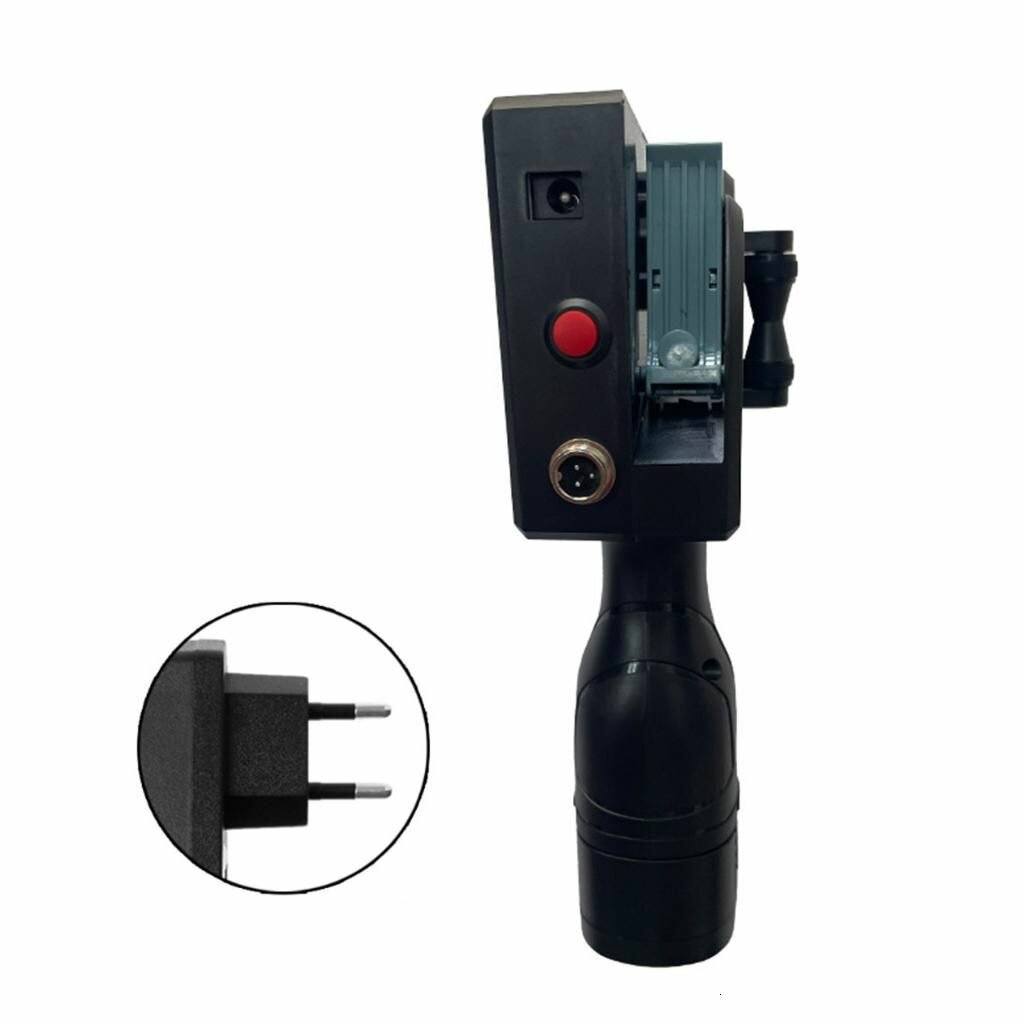 Портативный струйный принтер для маркировки, вилка европейского стандарта