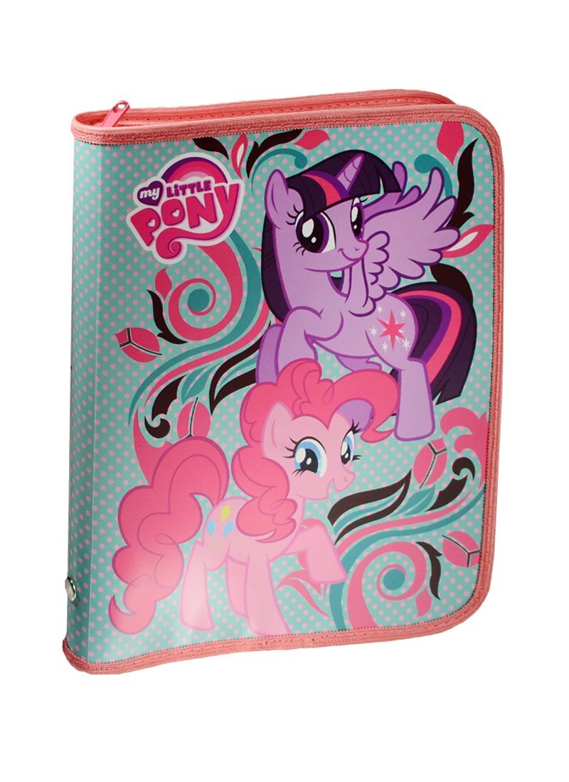 Папка для тетрадей А5 "My Little Pony" на молнии с трех сторон, My Little Pony