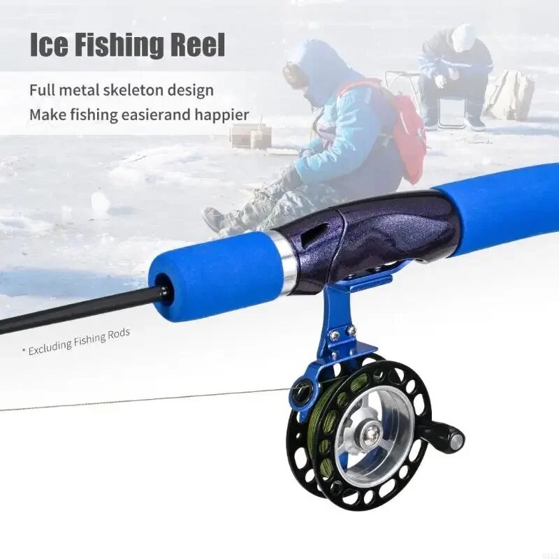 Безынерционная катушка для зимней рыбалки Ice Fishing Reel