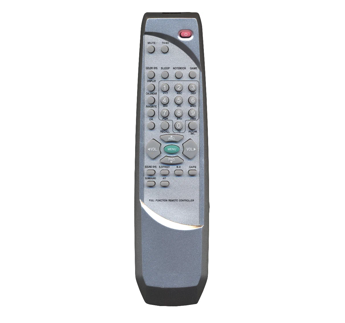 Пульт Huayu RC-W001, для телевизора, TCL, цвет серебристый, ИК-сигнал
