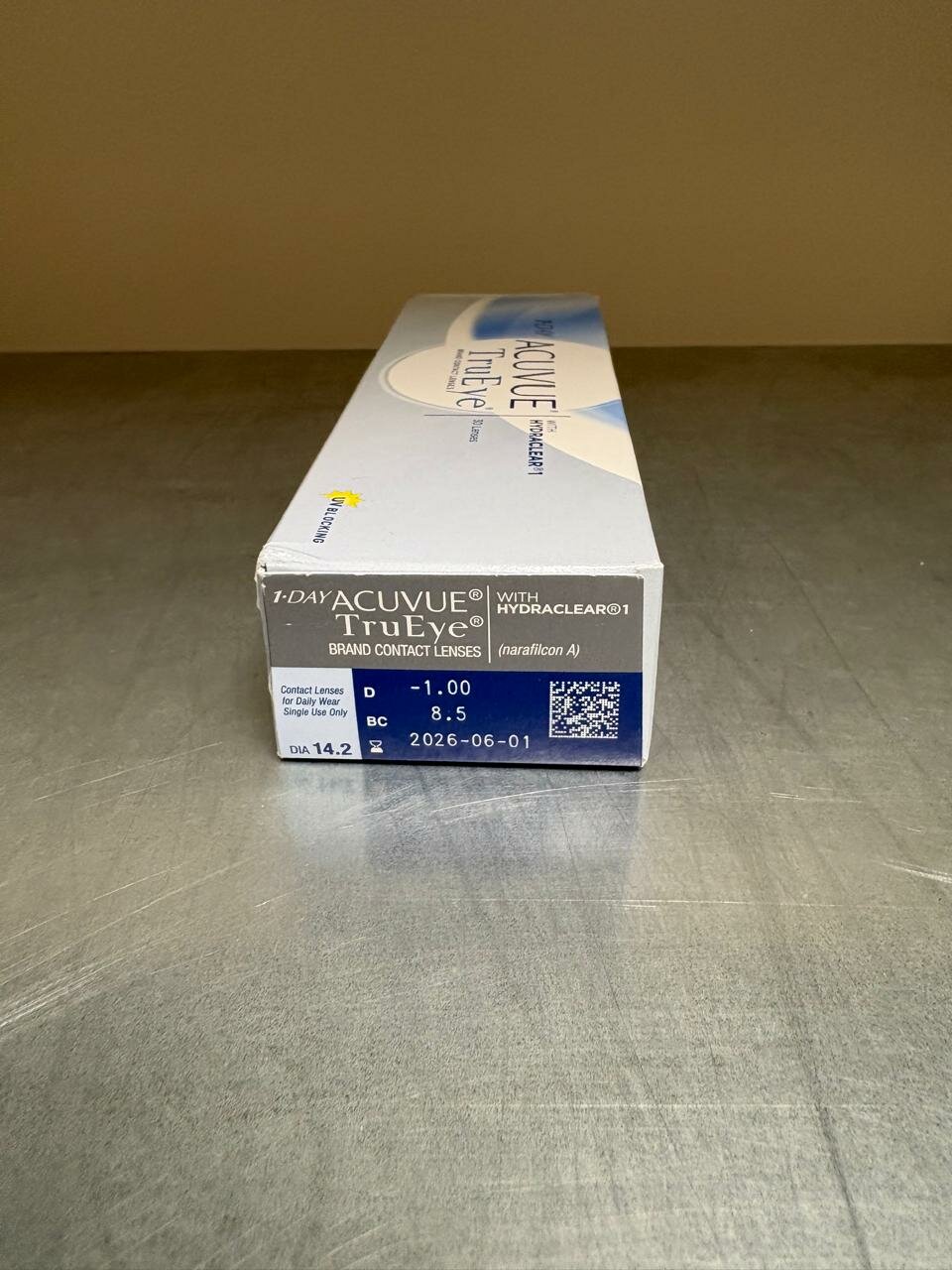 Контактные линзы ACUVUE "TruEye", однодневные, R 8.5, D-1 30 штук