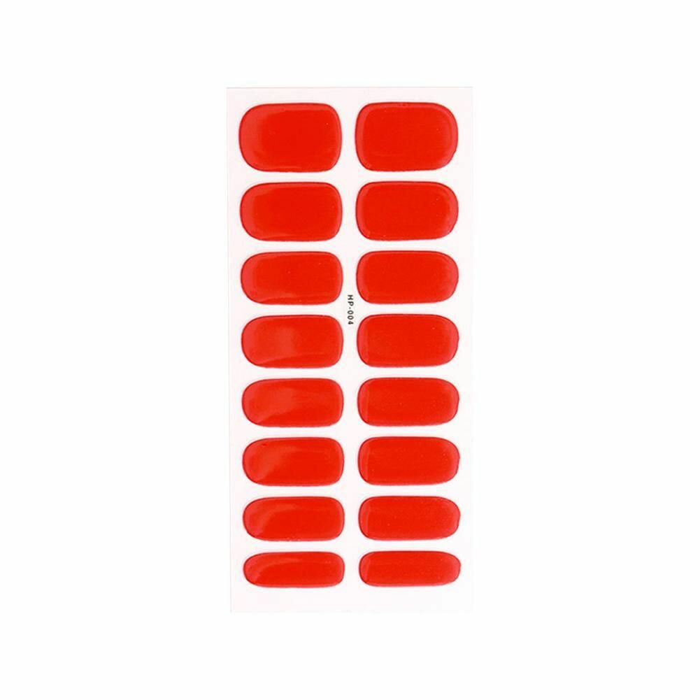 Гелевые наклейки для ногтей