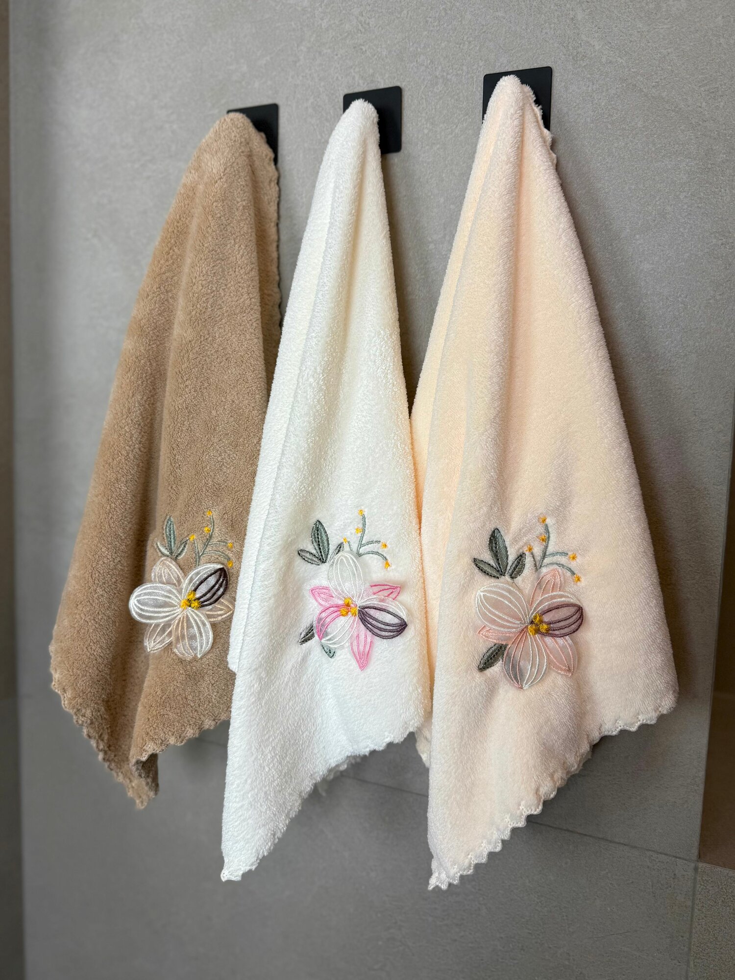 Полотенце для рук и лица / Набор полотенец из микрофибры (35х75)