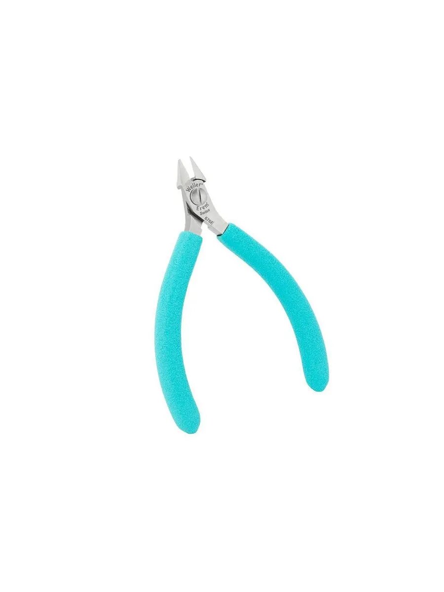 Кусачки остроконечные Weller Erem 676E, головка с выемкой, ESD безопасные, длина 110 мм