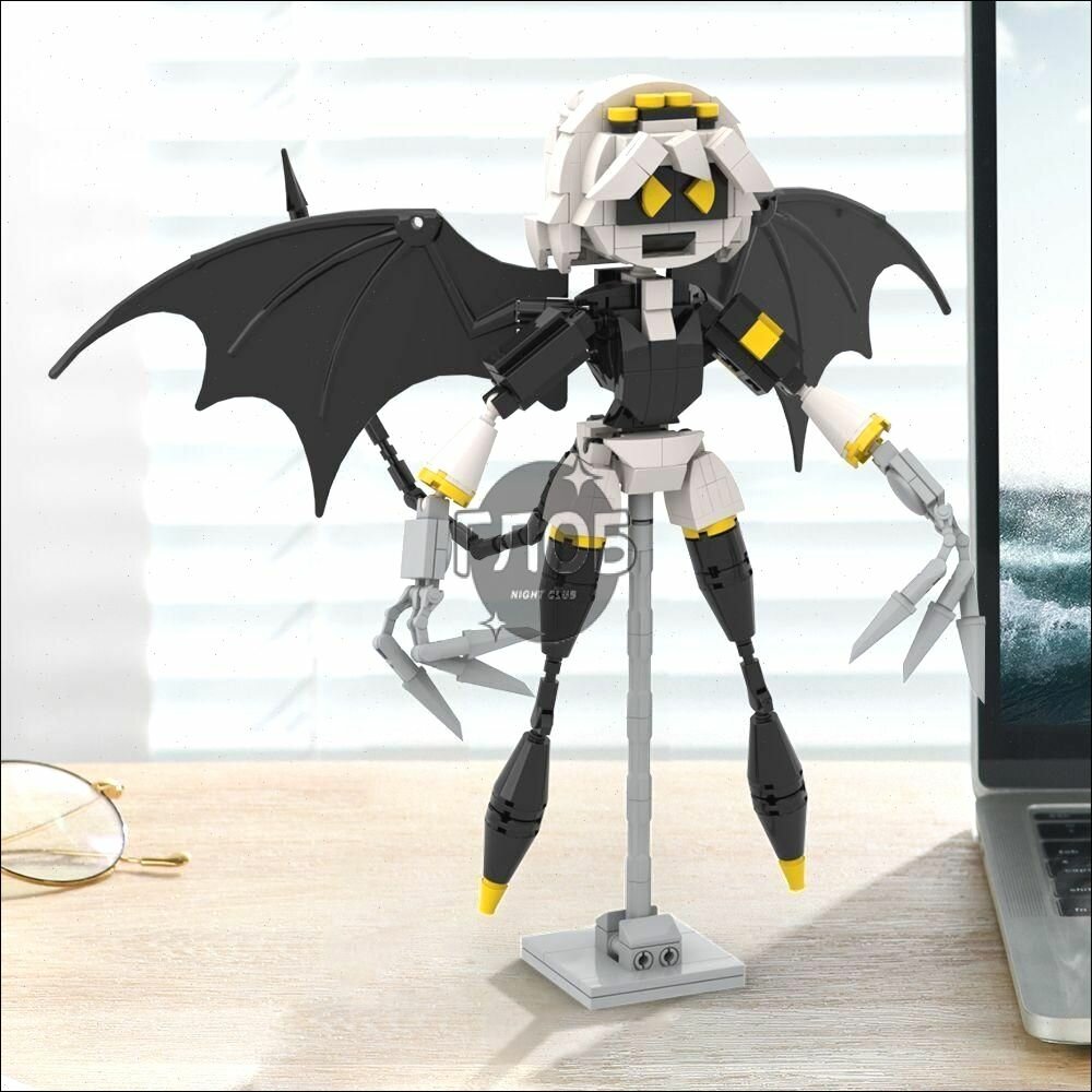 Конструктор детский игрушка MOC Фигурк Murder Drones Uzi Дроны-убийцы, Подарок на день рождения для мальчиков и девочек, Хэллоуин украшение