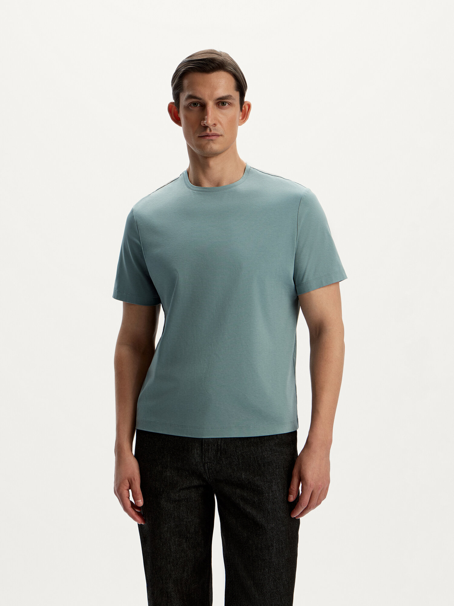 Футболка из мерсеризованного хлопка