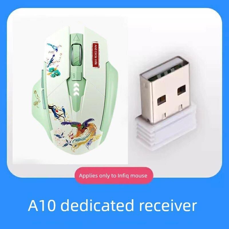 Беспроводной приемник для мыши 2.4G USB Bluetooth адаптер совместимый с A10