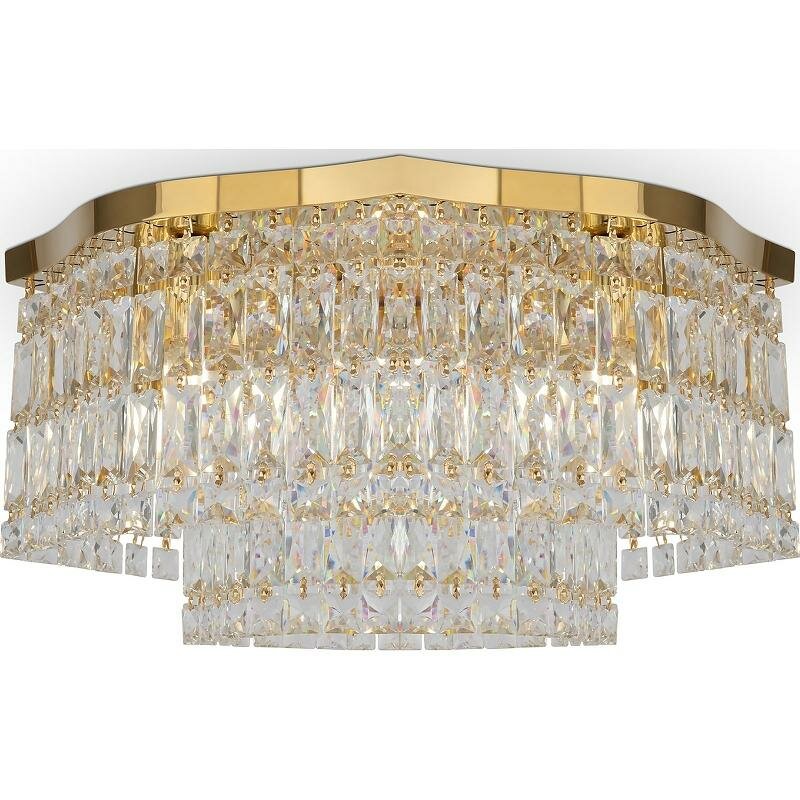 Люстра Maytoni Modern Dune DIA005CL-06G Прозрачная Золото Современный