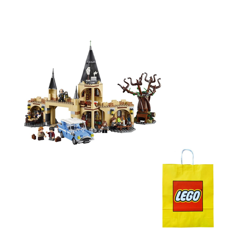 LEGO Harry Potter Collection Хогвартс Замок Ворота и Ударяющий Вилла персонажи Гарри Поттера Конструкторы