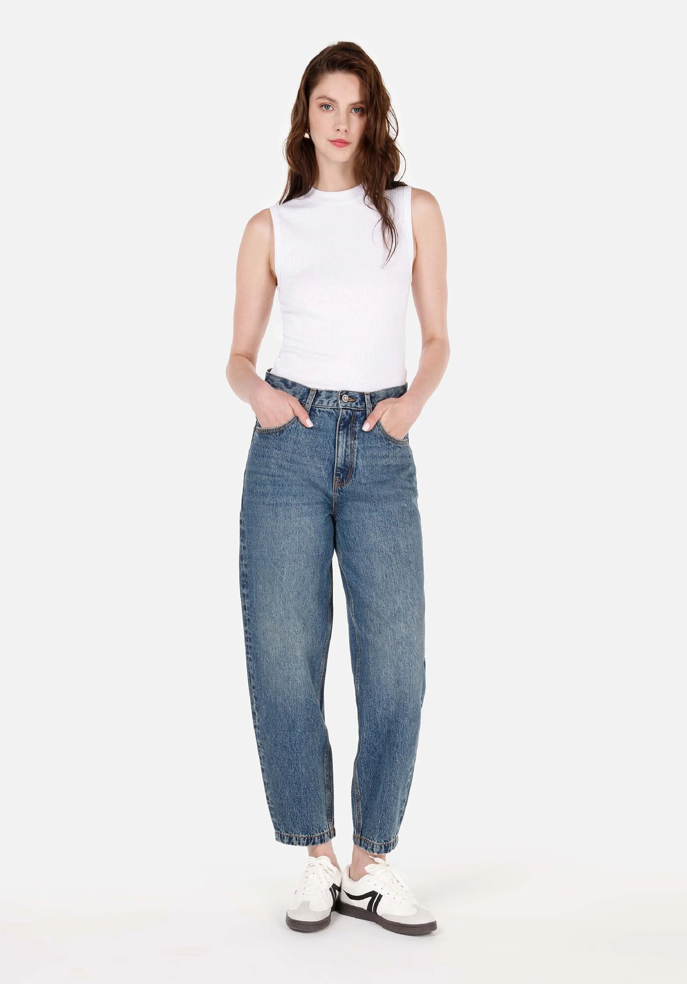 Джинсы бананы 850 JENNY Baloon Fit 