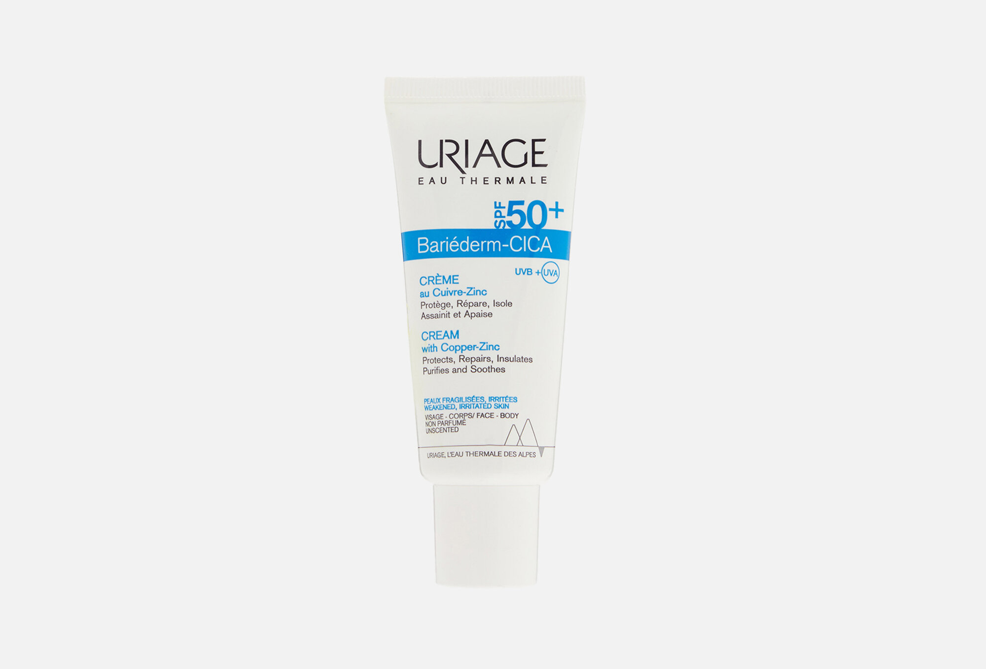 Крем с медью и цинком SPF50+ URIAGE Bariederm Cica-Cream 40 мл