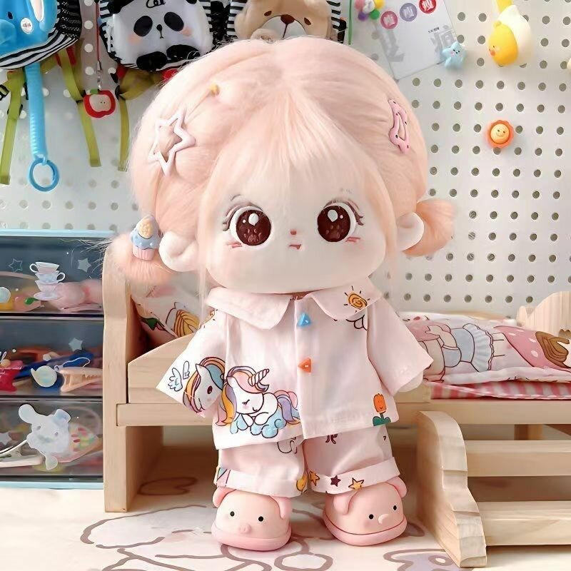 Летний наряд для куклы 20 см, сидячая поза, одежда Ichiban Kuji, замена атрибутов, плюшевый набор для куклы