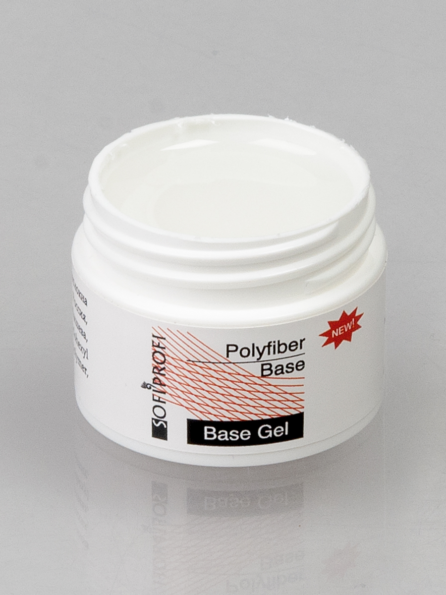 База для ногтей Sofiprofi Polyfiber Base Gel, 15 мл — фото 1
