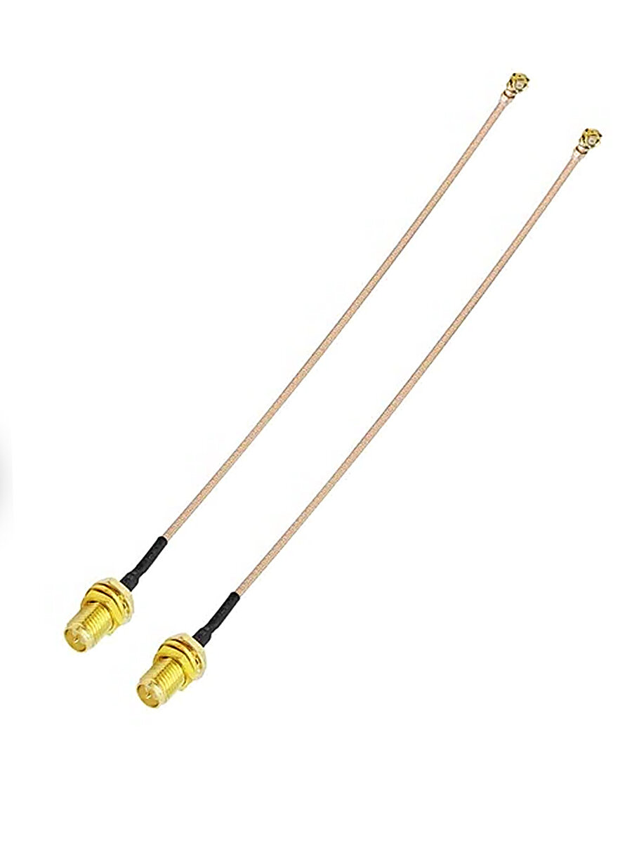 Пигтейлы 2 шт SMA-female - IPX/u. fl (IPEX) переходник ipex 15см