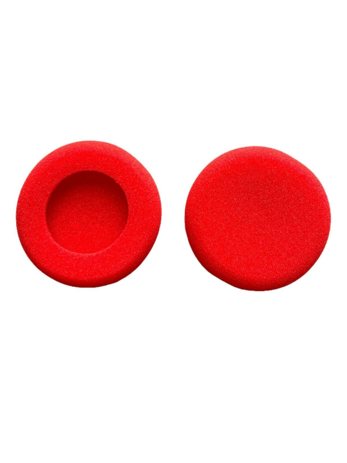 2шт Чехлы Для наушников Из Мягкой Дышащей Ткани для Игровой Гарнитуры