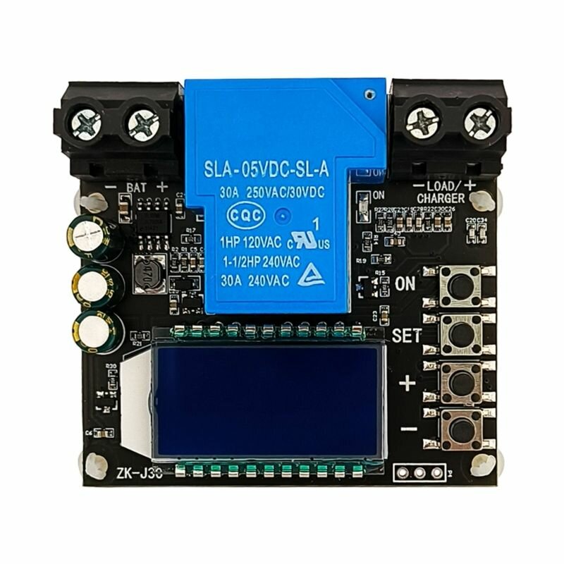 Цифровой ЖК-амперметр Вольтметр Измеритель тока Мониторинг мощности Кулоновый тестер Емкость аккумулятора Мультиметр