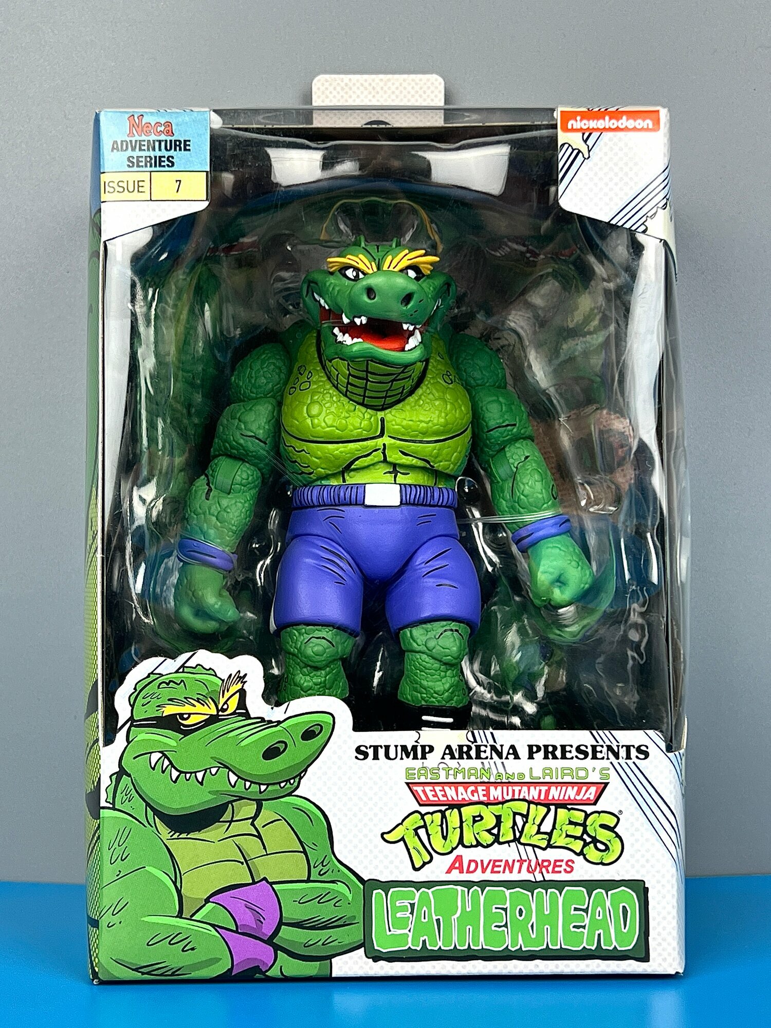 Фигурка Leatherhead, Teenage Mutant Ninja Turtles, TMNT / Neca, Stump Arena / Кожеголовый, Черепашки ниндзя, тмнт, 16 см
