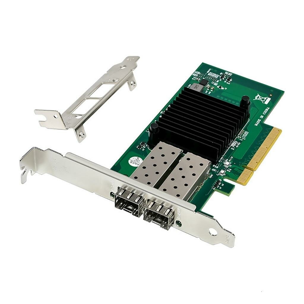 Сетевая карта 10 Гб Ethernet с портами SFP+, 2 - PCIE X8