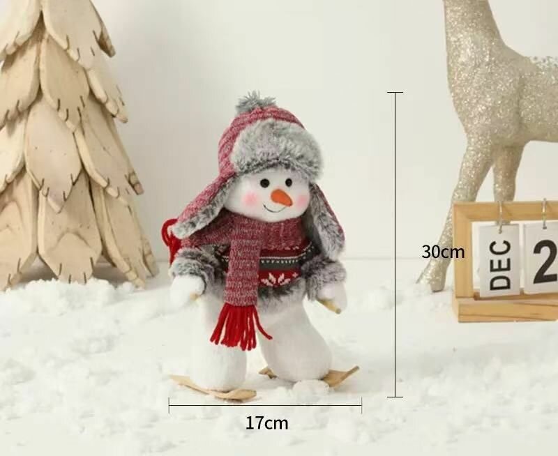 Игрушка под елку 01, высота 30 см, длина 17 см