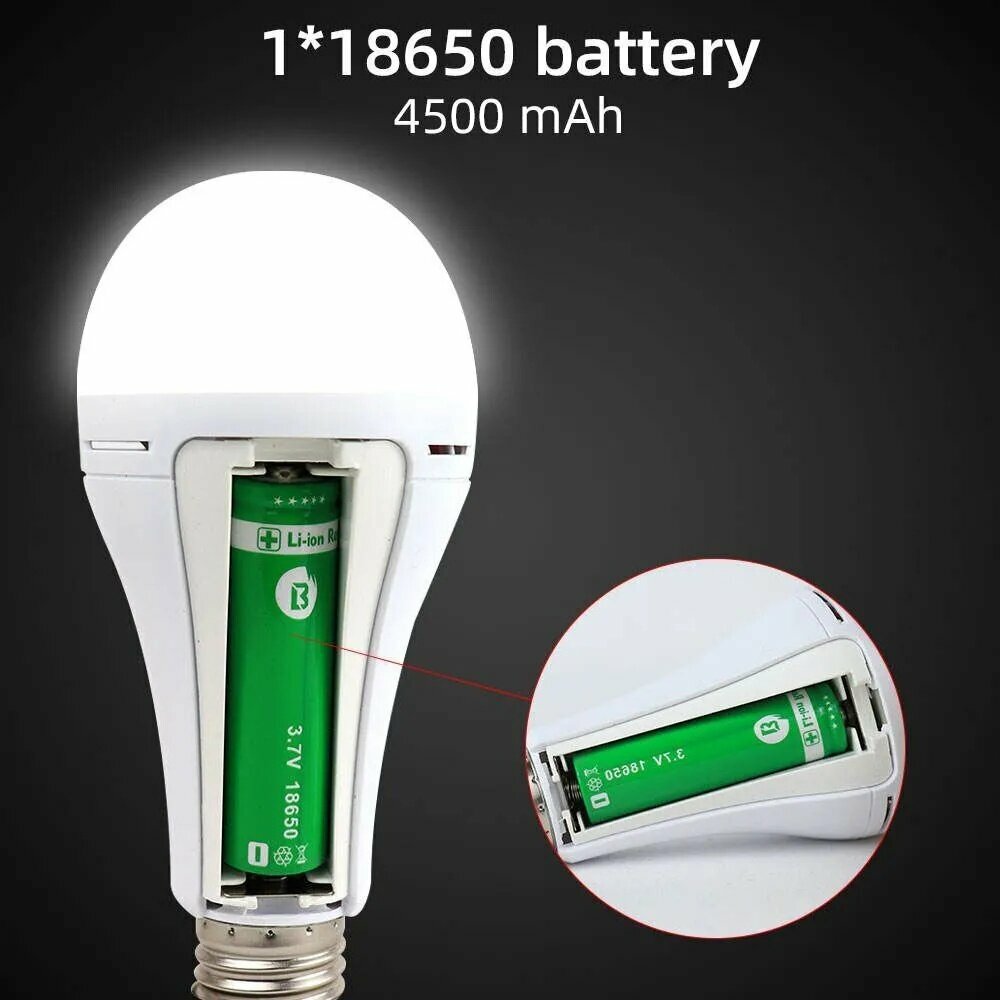 Лампочка, Цоколь: E27, 9 Вт, Светодиодная, 1 шт.