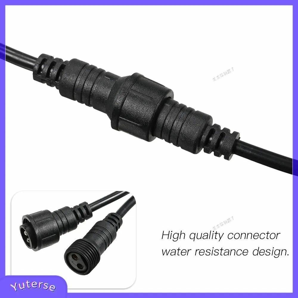 Кабель удлинитель, легкий и водоотталкивающий, для уличных гирлянд