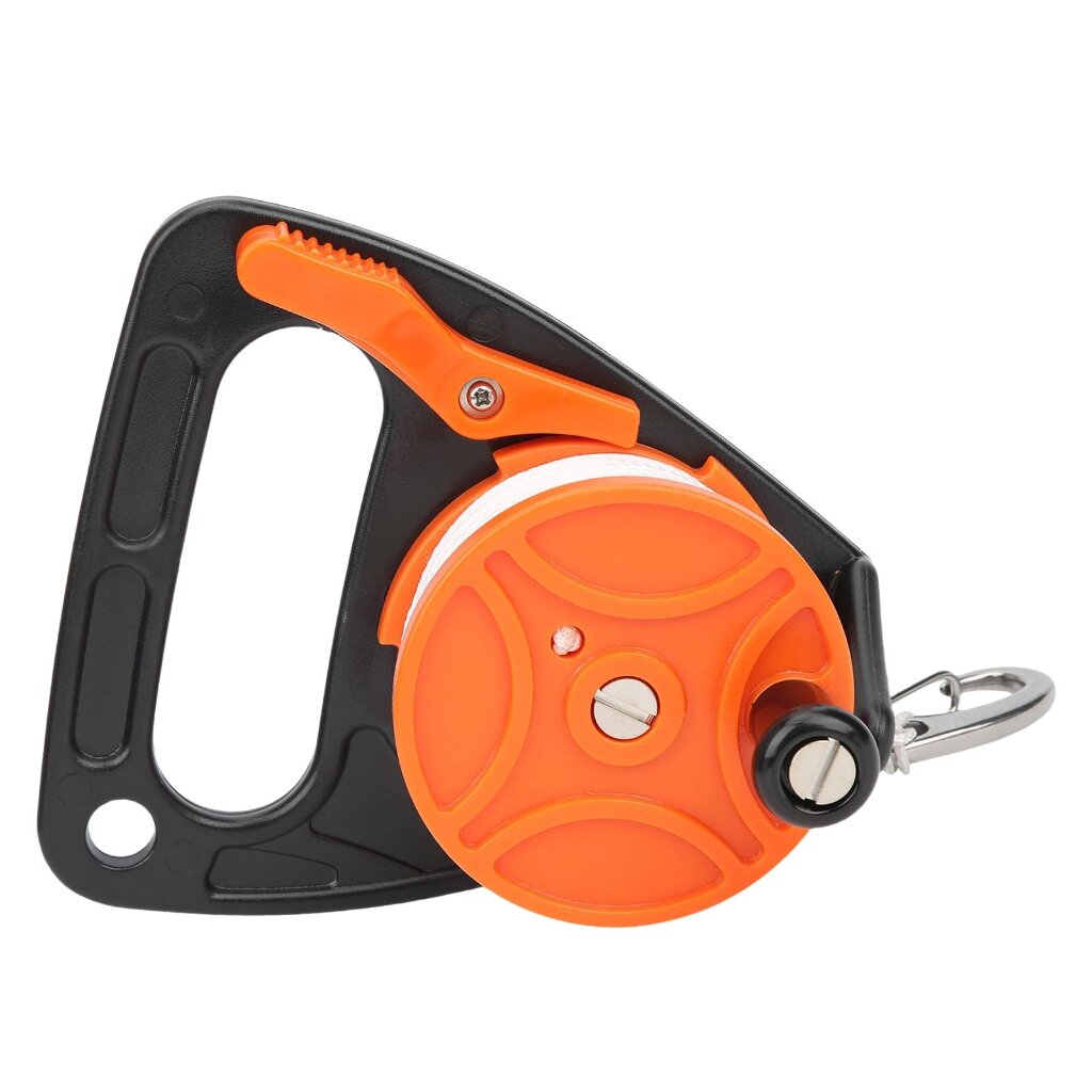 Катушка для Дайвинга Scubas, Байдарки, Якоря с Фиксаторами для Большого Пальца, 150-футовая Выдвижная Леска Для Дайвинга С Высокой Видимостью, Катушка для Пальцев