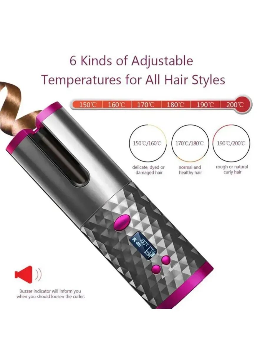 Плойка-стайлер для локонов