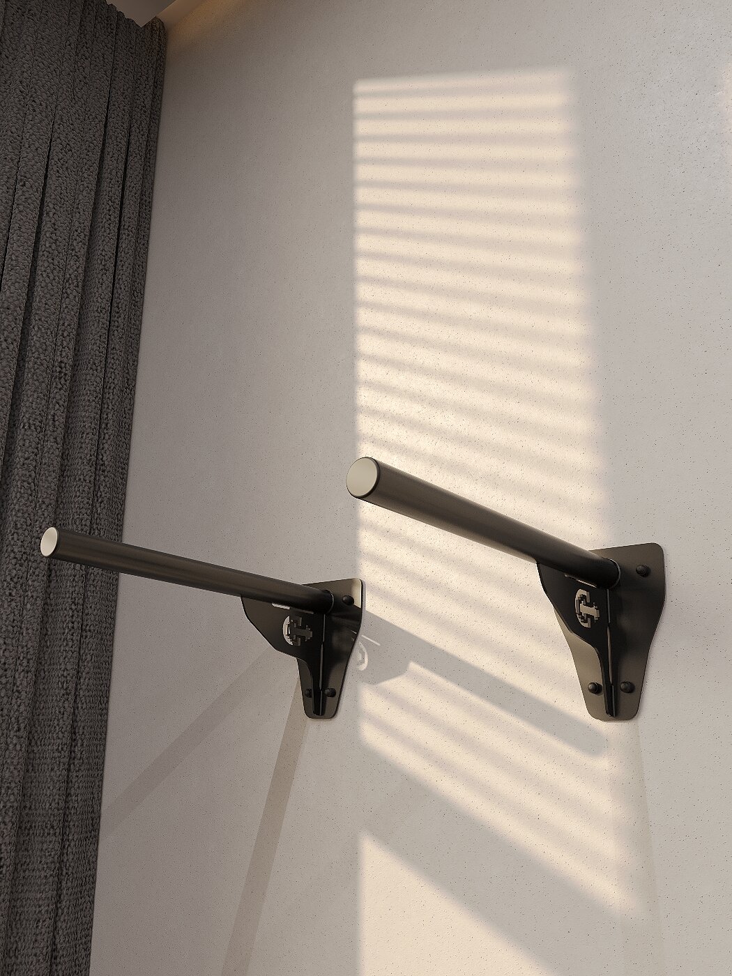 Брусья для отжиманий настенные Domsen Ds51