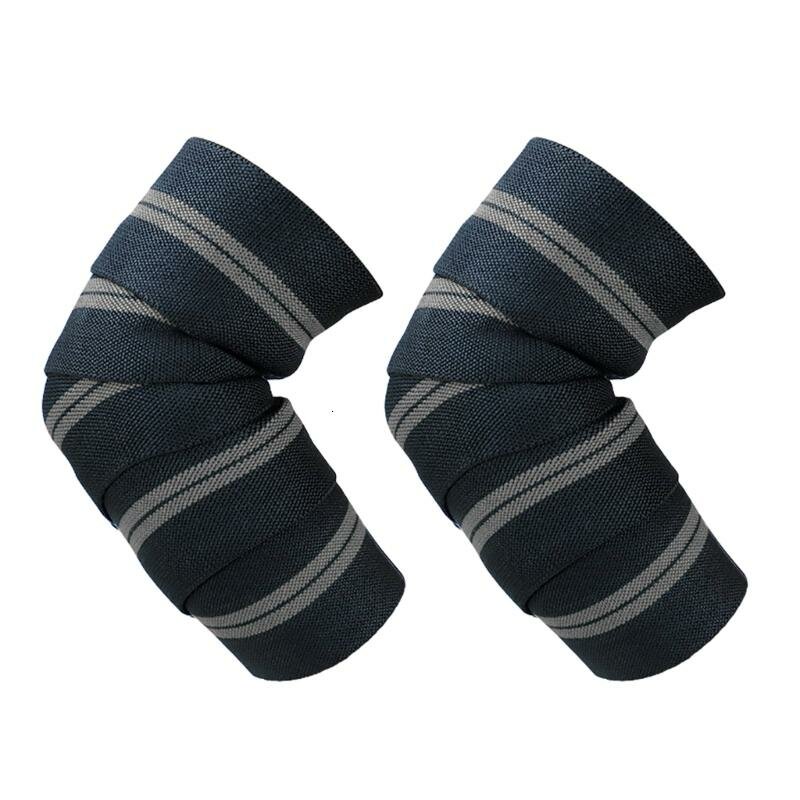 Эластичные налокотники для тяжелой атлетики, Серый